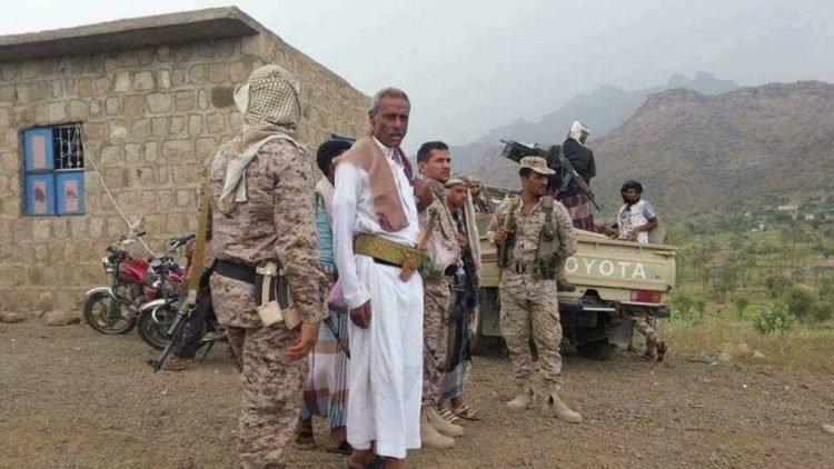 استشهاد قائد المقاومة الشعبية في مديرية مقبنة غربي تعز ومليشيا الحوثي